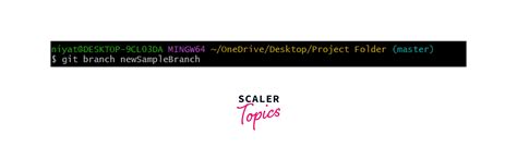 Git Bash Scaler Topics