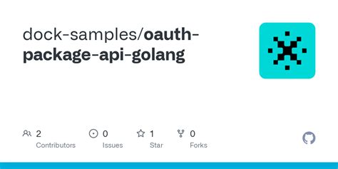 Github Dock Samples Oauth Package Api Golang