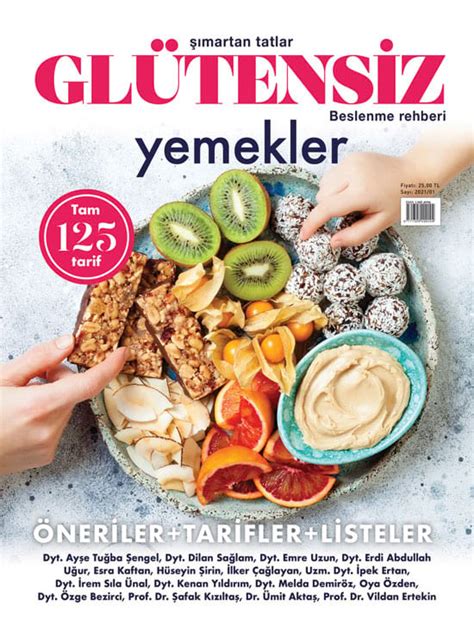 Glütensiz Yemekler Dergisi çıktı Bmag
