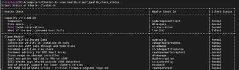 How To Silence Vsan Health Checks