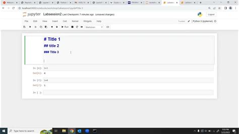 Workshop On Data Visualisation With Python Day 1 Part 3 Introduction To Jupyter Notebook