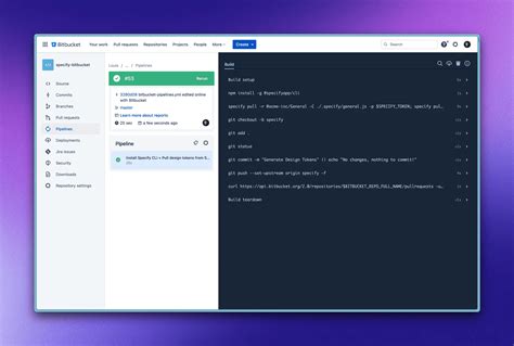 How To Sync Design Tokens From Specify To Bitbucket Specify
