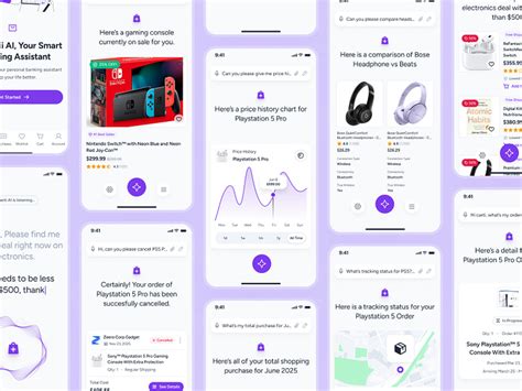 Cognicart Ai Shopping And Ecommerce App Shopping Assistant Uiux By