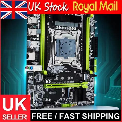 X99 Pc Mainboard Ddr3 Ddr4 Desktop Motherboard 64gb Memory Lga2011 Nvme M 2 Slot £54 59