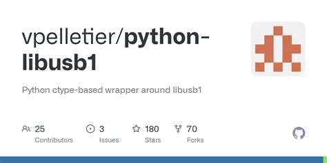Github Vpelletier Python Libusb Python Ctype Based Wrapper Around