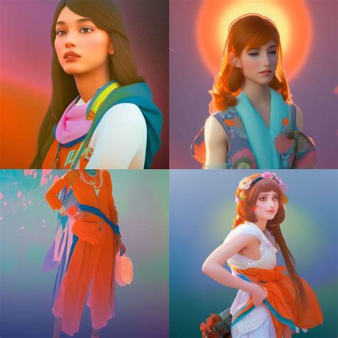 Cute Transgender Girls Ai Generated Artwork Nightcafe Creator