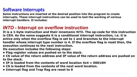 8086 Microprocessor Interrupts Ug Final Sem Pptx