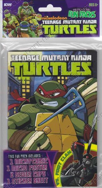 Idw Tmnt Micro Comic Fun Pack Raphael 1st Tmnt A Collection