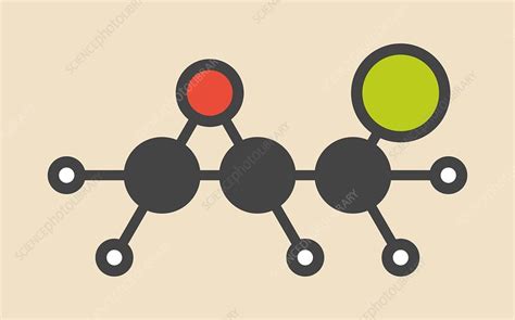 Epoxy Resin Molecule Stock Image F012 5979 Science Photo Library