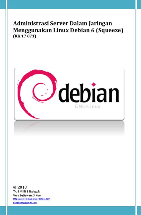 Pdf Administrasi Server Dalam Jaringan Menggunakan Linux Debian 6