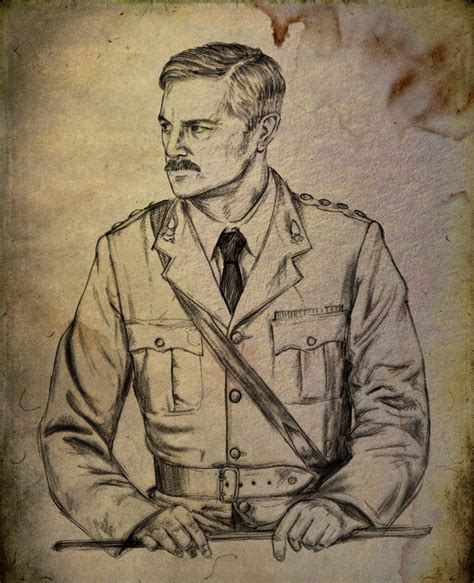 The Captain From Bbc Ghosts Digital Drawing By Dangerliesbeforeyou On