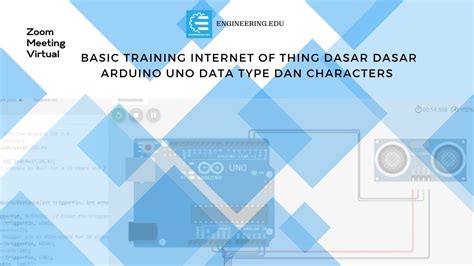 basic training internet of thing dasar dasar arduino uno data type dan