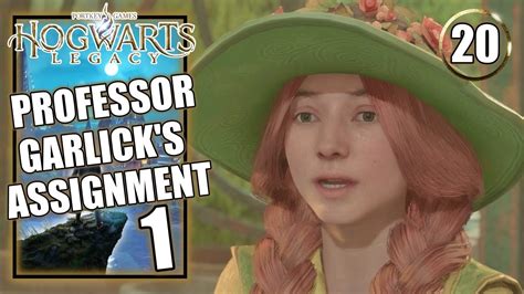 Hogwarts Legacy Professor Garlicks Assignment 1 Youtube