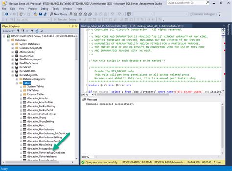 Backup Your Biztalk360 Database Via The Biztalk Backup Job Biztalk Server Monitoring
