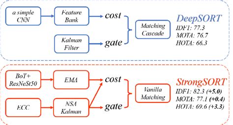 Framework And Performance Comparison Between Deepsort And Strong Sort Download Scientific