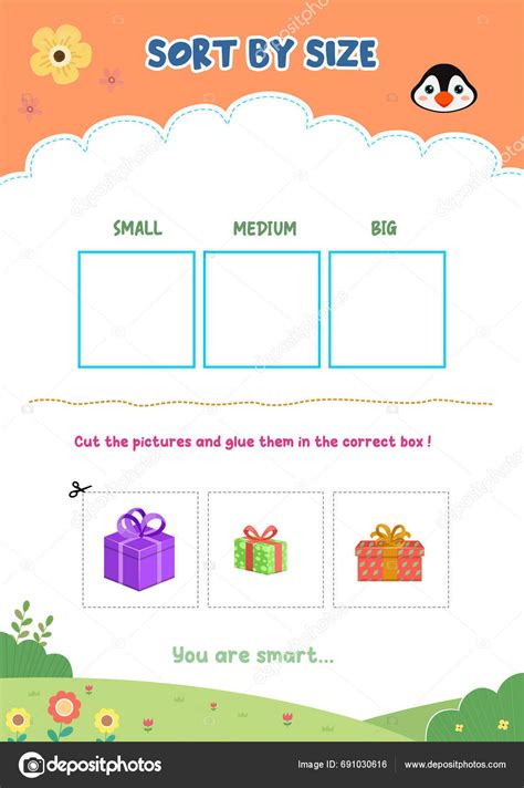 Sorting Pictures According Size Stock Vector By Akamin21 Gmail Com 691030616