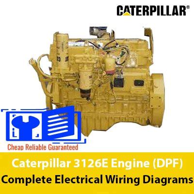 Caterpillar 3126e Engine Dpf Complete Electrical Wiring Diagrams