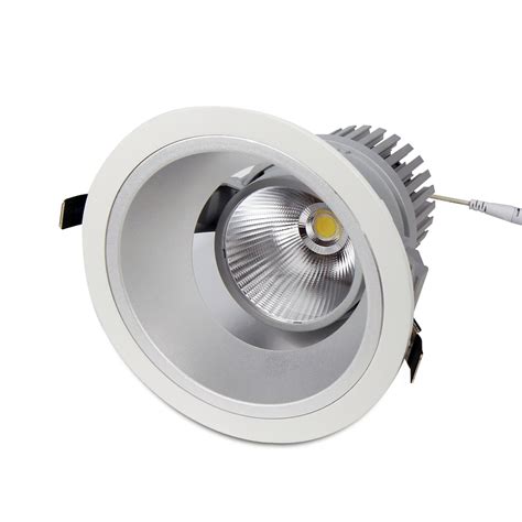 Jual Led Ceiling Downlight Spot Cob 30 Watt Hiled Shopee Indonesia
