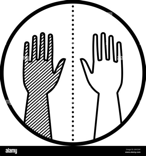 Skin Pallor Pale Complexion Isolated Medical Icon Stock Vector Image