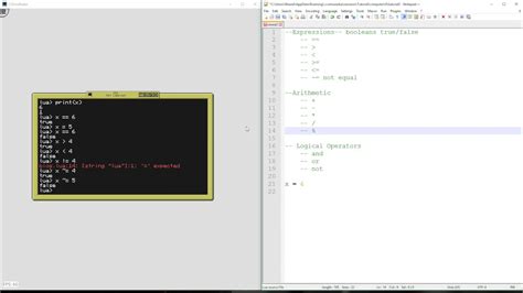 Computercraft Lua Tutorials Ep 02 Math And Conditional Statements