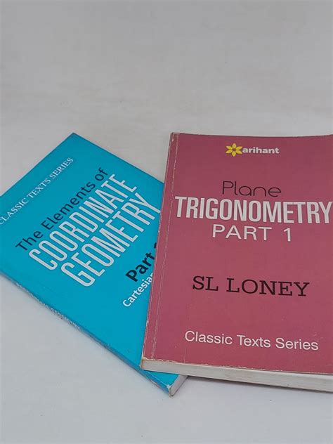 Plane Trigonometry And Coordinate Geometry Part 1 Sl Loney Naresh Old Books Seller And Purchaser