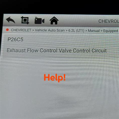 C7 Vette Smokes At Idle And Is Down On Power This Is The Only Code Thrown R Corvette