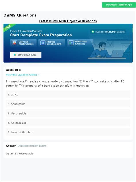 Mcq On Dbms 5eea6a0939140f30f369da74 Pdf