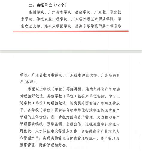 我校2022年度国有资产管理工作获广东省教育厅表扬 广东技术师范大学 新闻网
