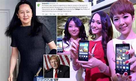 Google Shares Drop After It Blocks Huawei Daily Mail Online