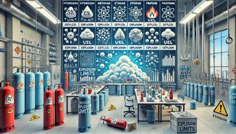 Common Flammable And Explosive Gases And Their Explosion Limits Just Measure It