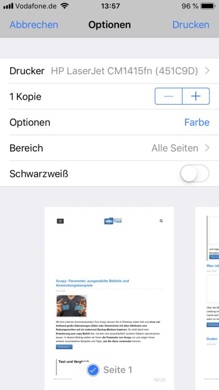 Vom Handy Drucken Mit Diesen Tipps Klappt Das Drucken Vom Handy Auch