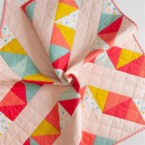 20 Modern Half Square Triangle Quilt Patterns Designed To Quilt