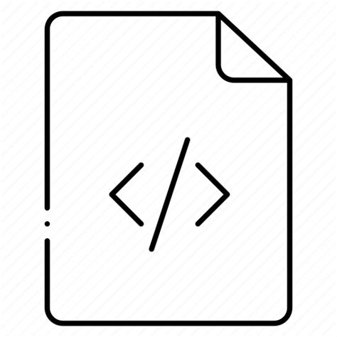 Source Code File Icon Download On Iconfinder