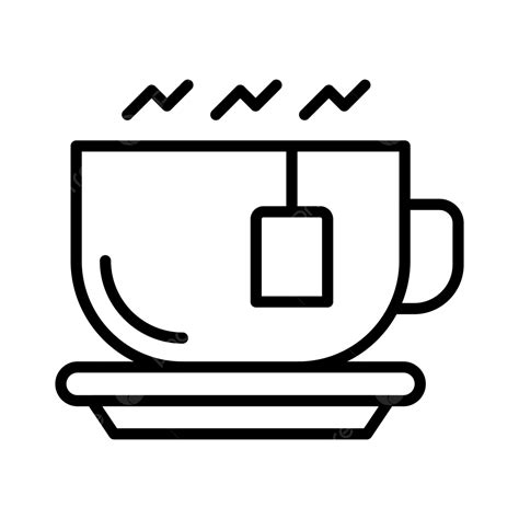 차 컵 라인 아이콘 벡터 부서지다 커피 컵 Png 일러스트 및 벡터 에 대한 무료 다운로드 Pngtree