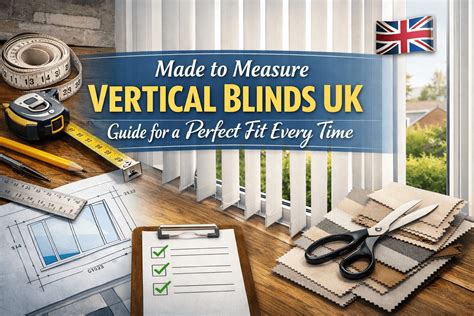 Made To Measure Vertical Blinds Uk Guide For A Perfect Fit Every Time