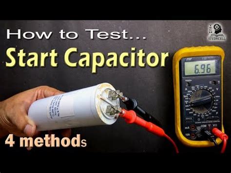 How To Test Motor Start And Motor Run AC Capacitor Of Ac Fan And Compressor YouTube Ac