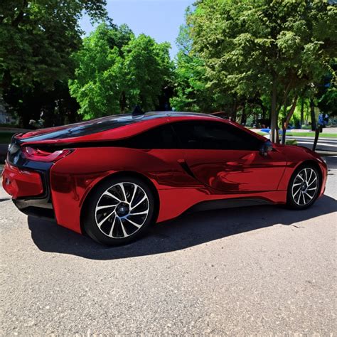 Red Chrome Wrap