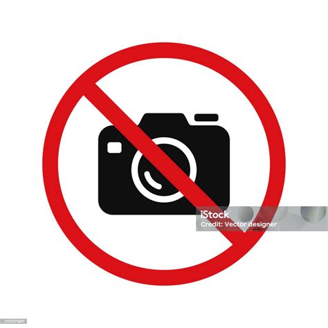 카메라 허용 안 함 아이콘 기호 기호가 흰색 배경에 고립되어 있습니다 Brand Name Smart Phone에 대한 스톡 벡터 아트 및 기타 이미지 Brand Name
