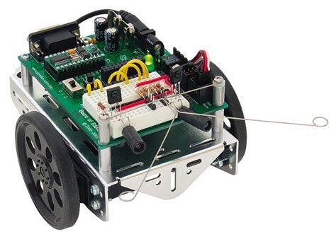 parallax boe bot robot kit serial with usb adapter and cable 28132