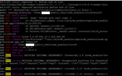 Npm Install Err · Issue 454 · Voidlabsmosaico · Github