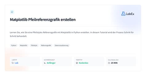 Python Matplotlib Pfeilstyles Referenzgrafik Labex