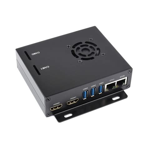 Raspberry Pi Compute Module 4 Dual Gigabit Ethernet Mini Computer з корпусом від Waveshare