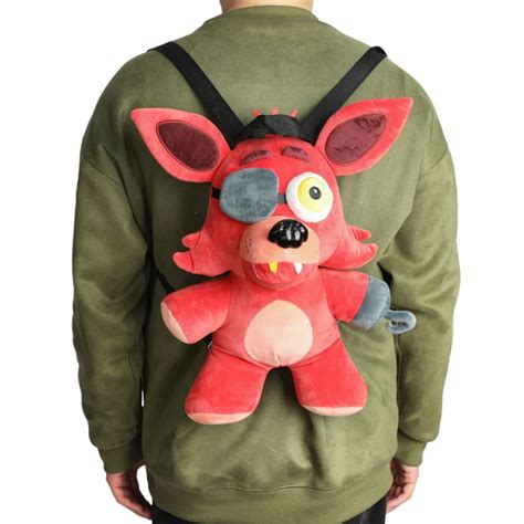 Five Nights At Freddys Foxy Plush Backpack Retrofestiveca