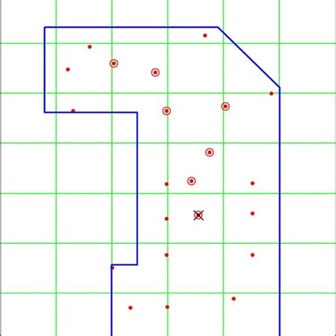 1 Basic Map Of The Building Showing The Location Of The Nodes Dots Download Scientific