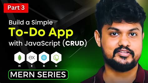 Mern Stack 2024 To Do List App With Javascript Part 3 Kannada Course Microdegree Youtube