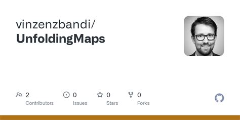 Github Vinzenzbandiunfoldingmaps