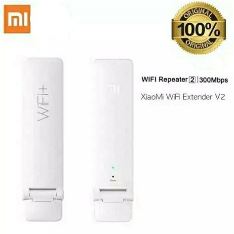 Jual ORIGINAL Xiaomi Wifi Range Extender V2 Repeater Xiaomi Mi Wi Fi Amplifier 2 Shopee Indonesia