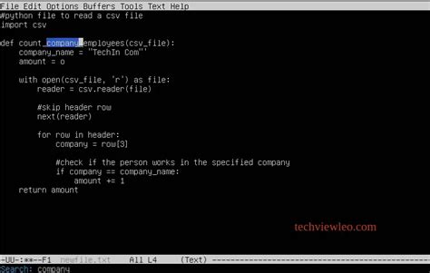 Using Emacs On Linux And Macos Emac Commands Examples Cloudspinx