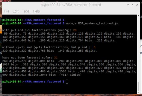 Rsanumbersfactored Hermann Stamm Wilbrandt