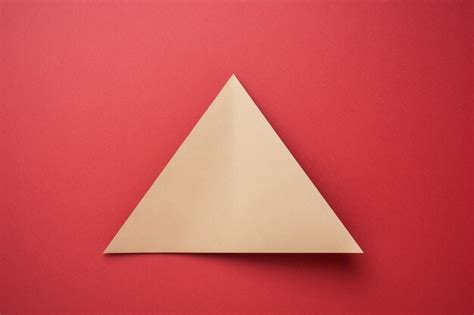 Premium Photo Photo Triangle Paper Shape With Copyspace